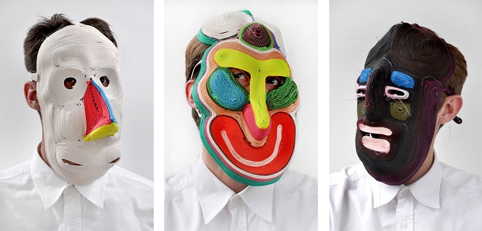 Mask series by Bertjan Pot